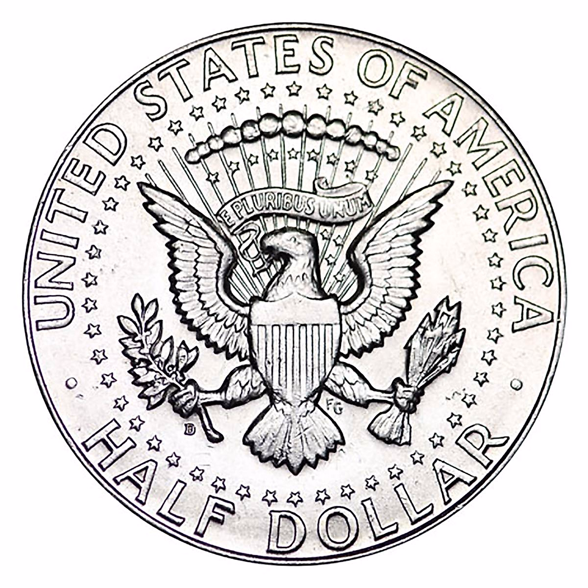 1964 P, D Kennedy Half Dollar 90% Silver 2 Coin Set Half Dollar Seller Uncirculated