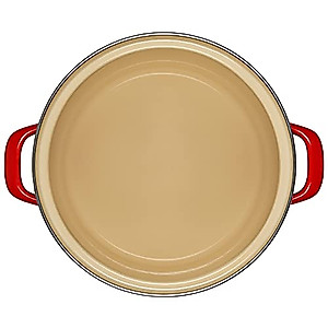 Le Creuset Enamel On Steel Stockpot, 8 qt., Cerise