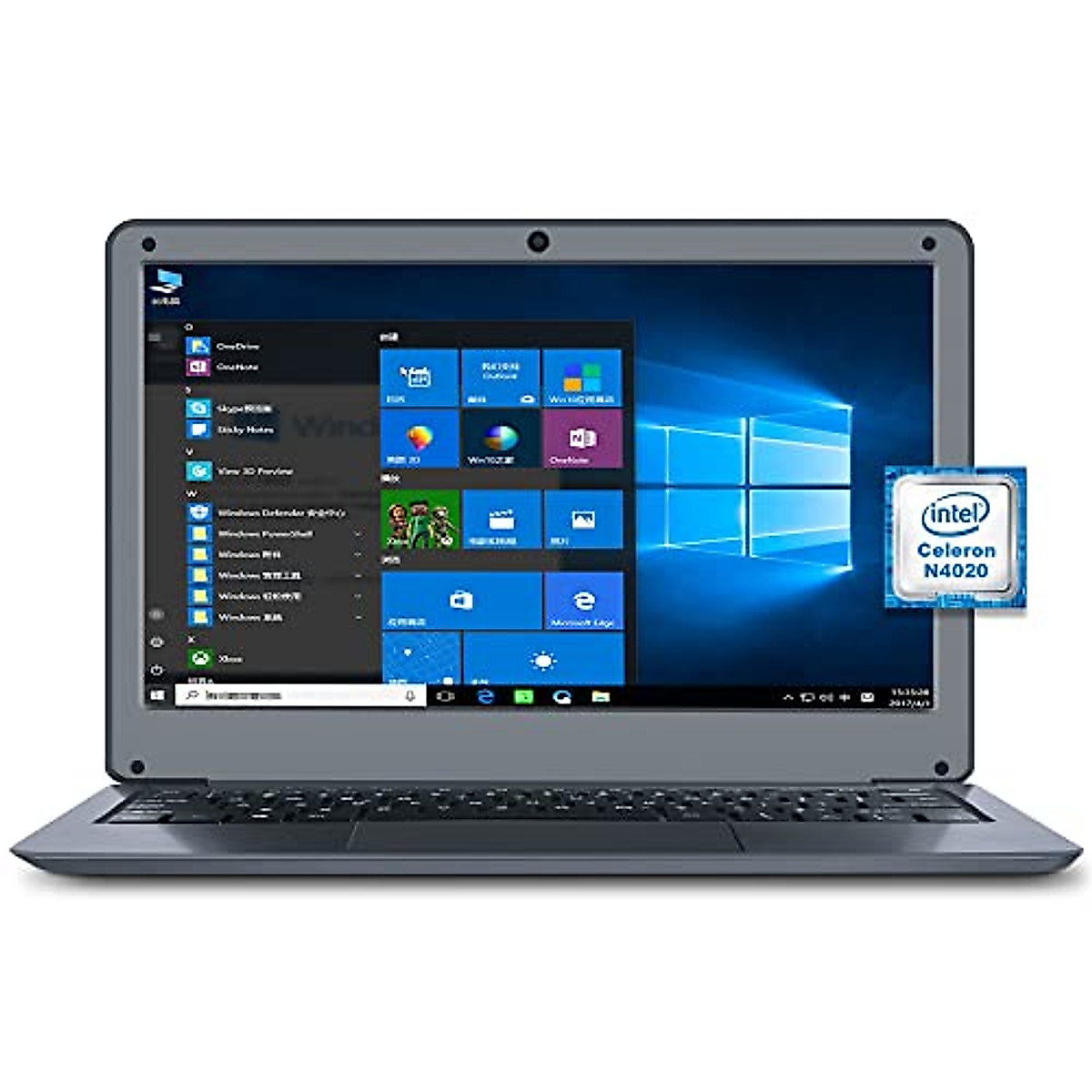 EVRAIN Windows 10 Mini Laptop, Intel Celeron N4020, 6GB RAM, 64GB Storage, 11.6" HD Anti-Glare Display, Windows 10 Laptop, Learning Laptop, Office Laptop for Men and Women