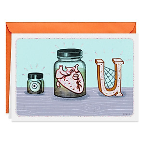Hallmark Shoebox Funny Halloween Card (Eye Heart U)