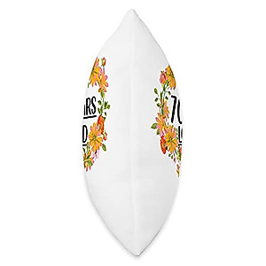 70th Birthday Gifts for Women Men Floral Old 70 Years Loved 70th Birthday Throw Pillow, 18x18, Multicolor