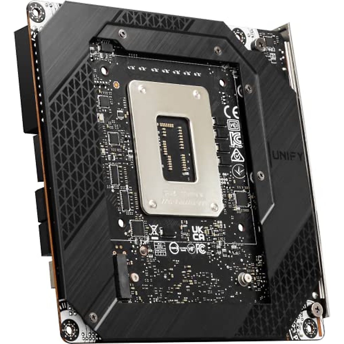 MSI MEG Z690I Unify Gaming Motherboard (Mini ITX, 12th Gen Intel Core, LGA 1700 Socket, DDR5, PCIe 5, 2.5G LAN, M.2 Slots, Wi-Fi 6E)