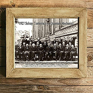 1927 Solvay Conference on Quantum Mechanics - 11x14 Unframed Art Print - Great Gift Under $15 for Scientists