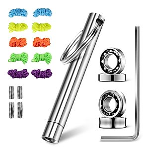 Yoyo Bearing Pack, Yoyo Replacement - Unresponsive Yoyo Bearing + Narrow C Responsive Bearing + 10 PCS Yoyo Strings + Axle (10mm) + Axle (12mm) + Yoyo Bearing Remover Tool + Mini Allen Wrench