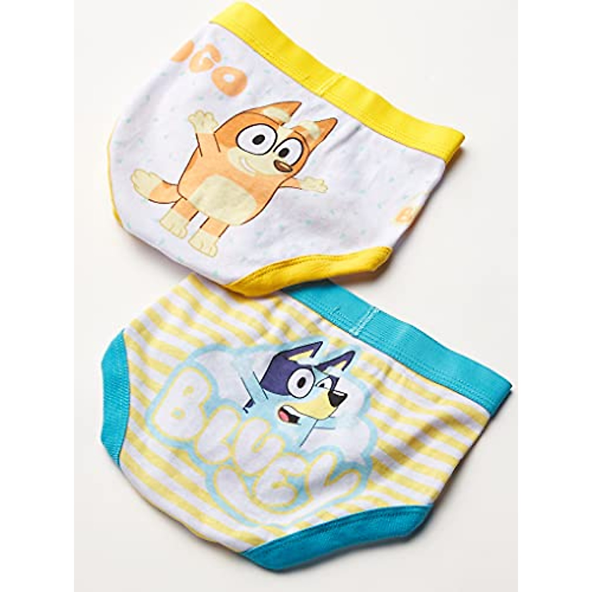 Bluey Boys' Amazon Exclusive Pack 10-PK of 100% Combed Cotton Underwear, Sizes 2/3T, 4T, 4, 6, and 8, Bluey10pk