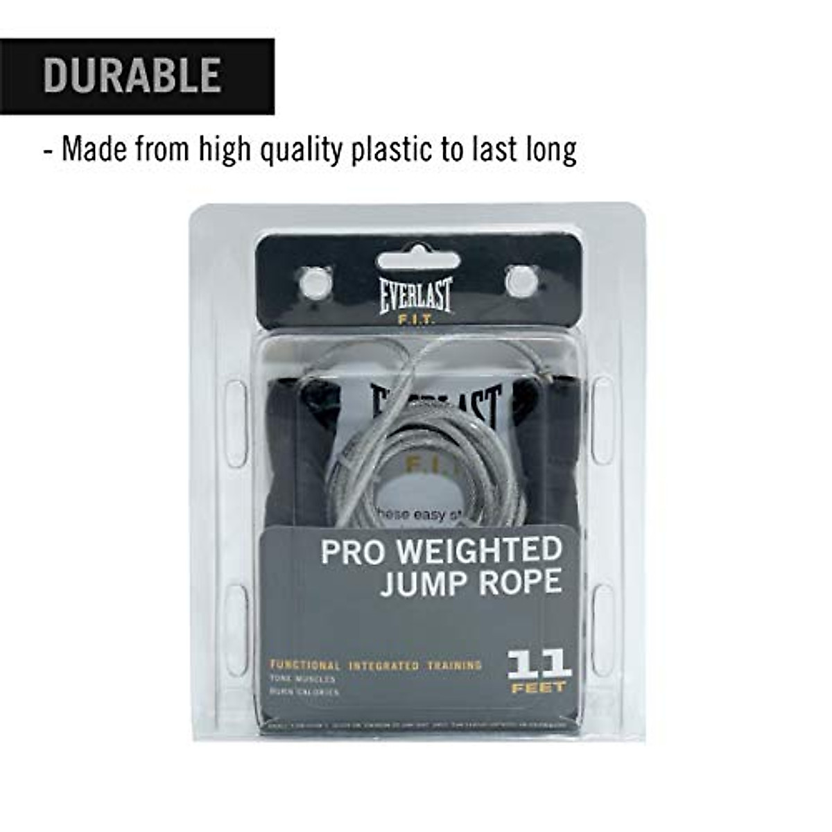 Everlast Adjustable Speed Rope, 11'