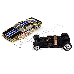 Auto World 4Gear R26 Don The Snake Prudhomme - 1970 Cuda Funny Car HO Scale Slot Car