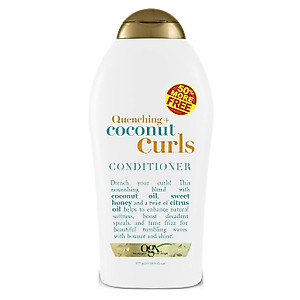 Ogx Conditioner Coconut Curls 19.5 Ounce Bonus (577ml) (Pack of 2)
