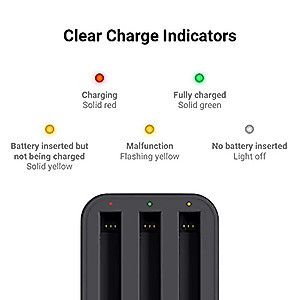 Insta360 ONE X2 Battery & Fast Charge Hub Bundle - Includes Fast Charge Hub + 2 Batteries (1630mAh) for Insta360 ONE X2 360 Camera (3 Items)