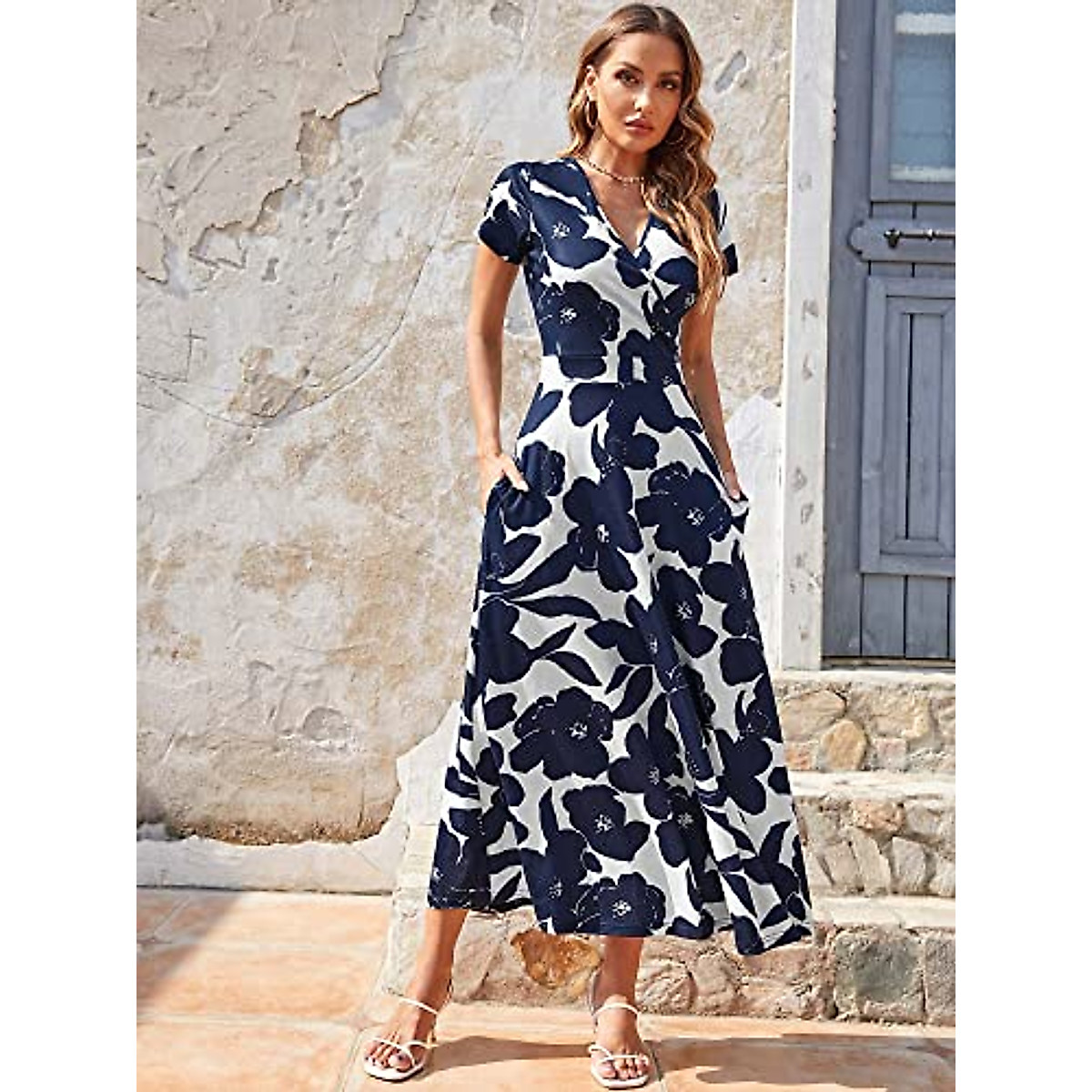 HUHOT Long Dresses for Women Womens Summer Dresses Maxi Dress Womens Spring Dresses Womens Sundresses