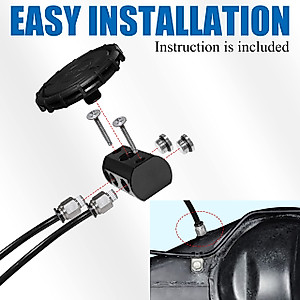 Differential Axle Breather Replacement for ARB 170112 Kit Compatible with Drivetrain Assemblies, Differentials, Transmission and Transfer Case of 4×4 4WD Accessories