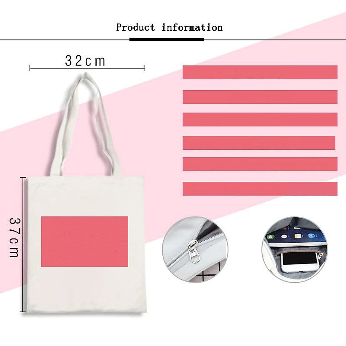 Kpop STRAY KIDS Shoulder Bag,STRAY KIDS Merchandise Crossbody Handbag Casual Tote for Girl and Boys(Pink)