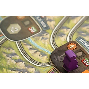 Capstone Games: Imperial Steam, Strategy Board Game, Plan, Build and Expand Your Railway Network, 2 to 5 Players, 120 Minute Play Time, Ages 15 and Up