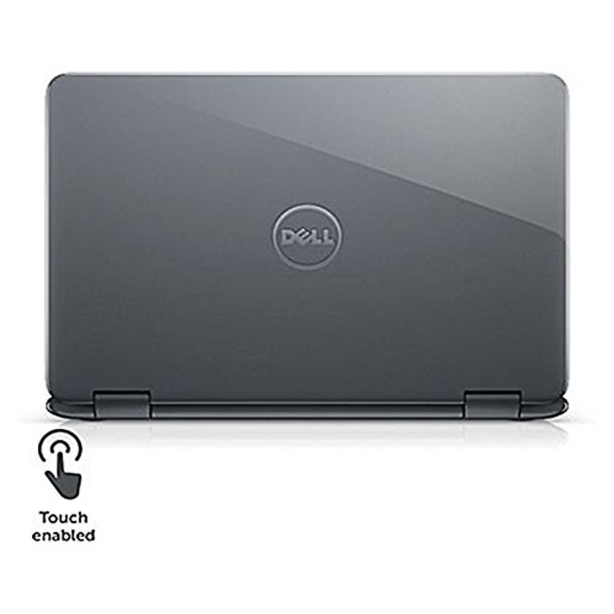 2018 Newest Dell Lightweight Inspiron 11.6" Touchscreen 2 in 1 Laptop PC AMD A6-9220e Processor 4GB DDR4 RAM 32GB eMMC SSD Hard Drive Radeon R4 Graphics Wifi Webcam Bluetooth 3.2 Lbs Windows 10-Gray