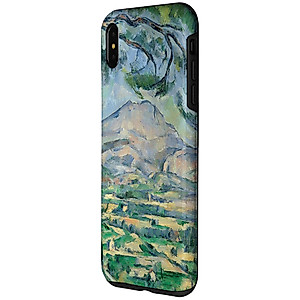 iPhone XS Max Cézanne Painting Mont Sainte Victoire Mountain Art Phone Case