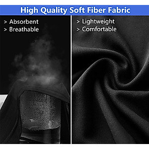 Balaclava Ski Mask Head Mask Full Face Mask Windproof Face Cover Sun UV Protection Scarf Men Women Outdoor Sport Cycling Cap (Black)