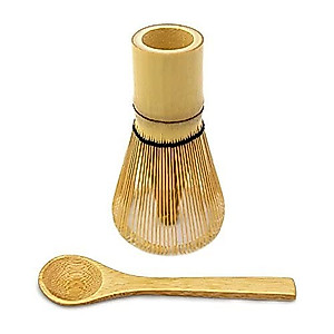 matcha DNA Matcha Tea Whisk Small Spoon, Golden Bamboo