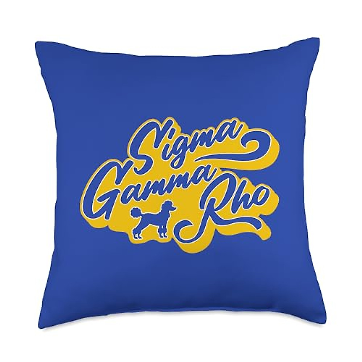 Sigma Gamma Rho Sorority Throw Pillow