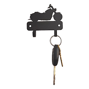 The Metal Peddler Miniature Motorcycle - Key Holder for Wall - XS 3.5 Inch - Made in USA