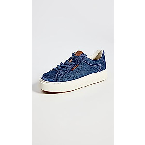 Tory Burch Women's Ladybug Sneakers, Azul/Azul/Azul, Blue, 6.5 Medium US