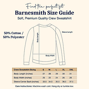 Barnesmith Boise State University BSU Broncos Adult Unisex Crewneck Sweatshirt, Heritage, Royal Blue, X-Large