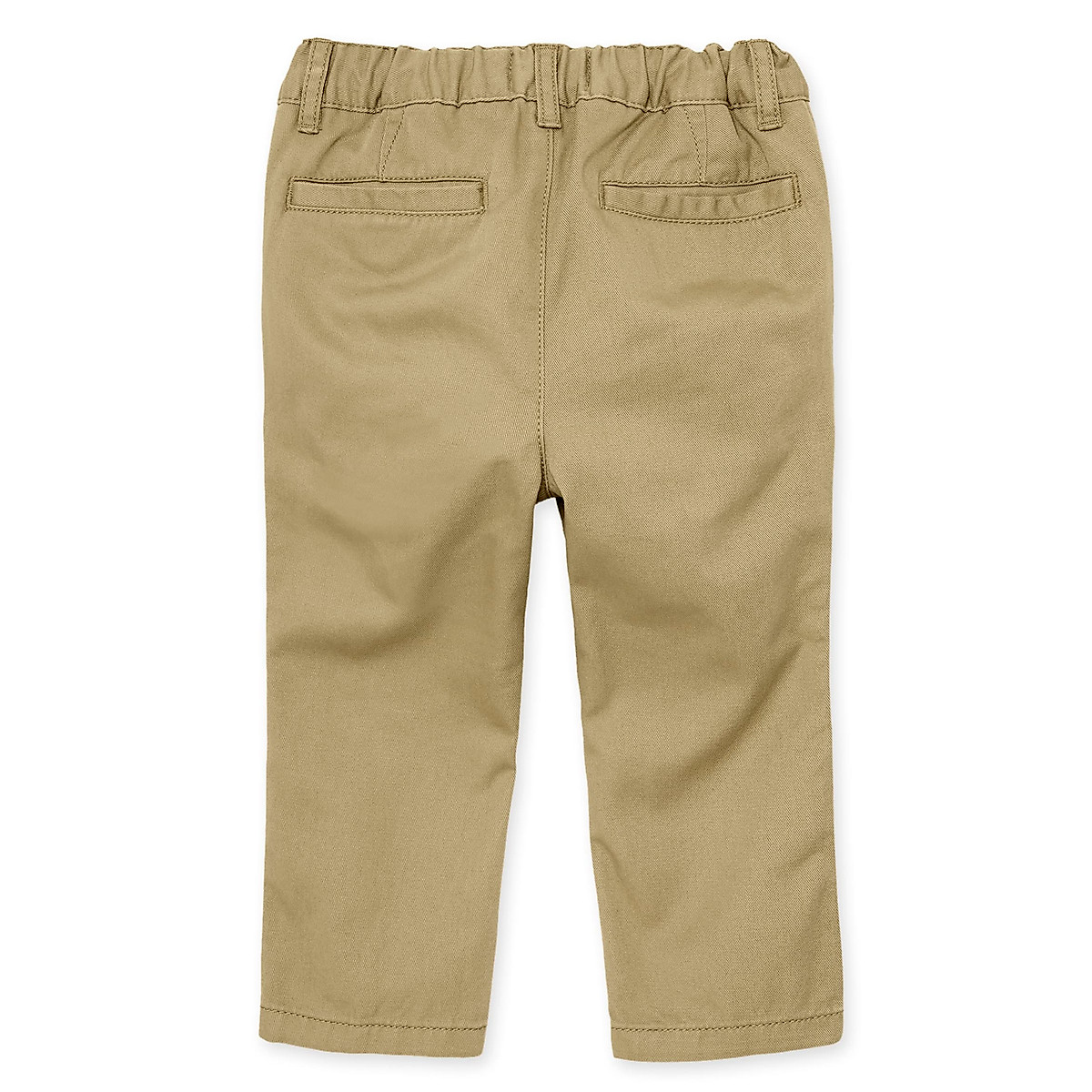 The Children's Place Baby Boys and Toddler Stretch Chino Pants, Flax Single, 3T US