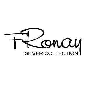 FRONAY 14k Gold Plated Silver Escapulario Necklace, Double Sided Scapular Pendant, Religious Fine Jewelry