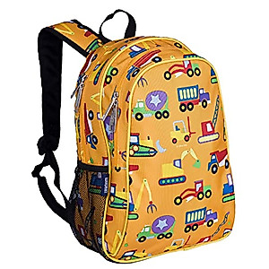 Wildkin 15 Inch Kids Backpack Bundle with Lunch Bag (Under Construction)