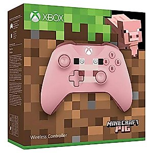 MICROSOFT Xbox ONE/PC Controller Wireless Minecraft Pig Pink Special Limited Edition [EU Import]