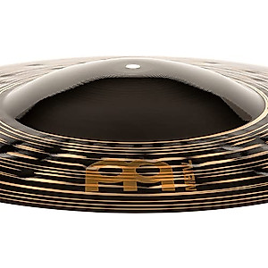 Meinl Cymbals Classics Custom Heavy Dark 18" Big Bell Ride Cymbal for Drum Set — Made in Germany — B12 Bronze, 2-Year Warranty, (CC18HBBDAR)