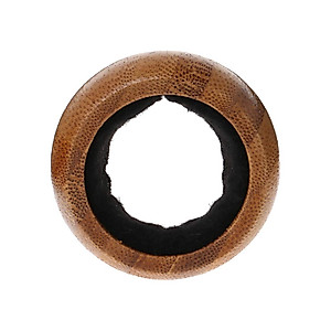 XISAOK Wine Bottle Collar - Wooden Red Wine Bottle Drip Collar - Stop Drips Ring Home Bar Accessories