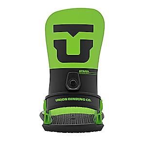 Union Strata Team Snowboard Bindings Mens Sz M (8-10) Acid Green