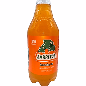 DESPENSA COLOMBIANA Mandarin Soda Bundle of 2 Bottles- Includes 2 Bottles of Mandarin Jarritos - Jarritos Case - Jarritos Pack - Mexican Drinks Jarritos (Mandarin, 35.4 Ounce)