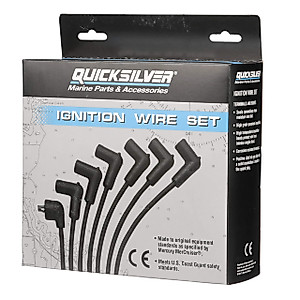 Quicksilver 847701Q17 Blue Wire Spark Plug Wire Kit