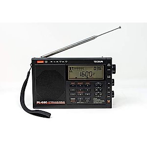 Tecsun PL680 Portable Digital PLL Dual Conversion AM/FM/LW/SW and Air Band Radio with SSB (Single Side Band) Reception