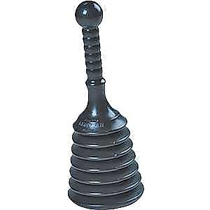 Rocky Mountain Goods Sink Plunger - Unclogger for Sink, Kitchen, Bathroom, Drains, Floor Drains, Bathtub - Power Plunger Bellows Design for 3X More Water Displaced - Better Seal Than Standard Plunger