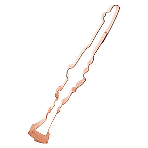 Clarinet Musical Instrument Cookie Cutter 6.8 X 1 inches - Handcrafted Copper Cookie Cutter by The Fussy Pup