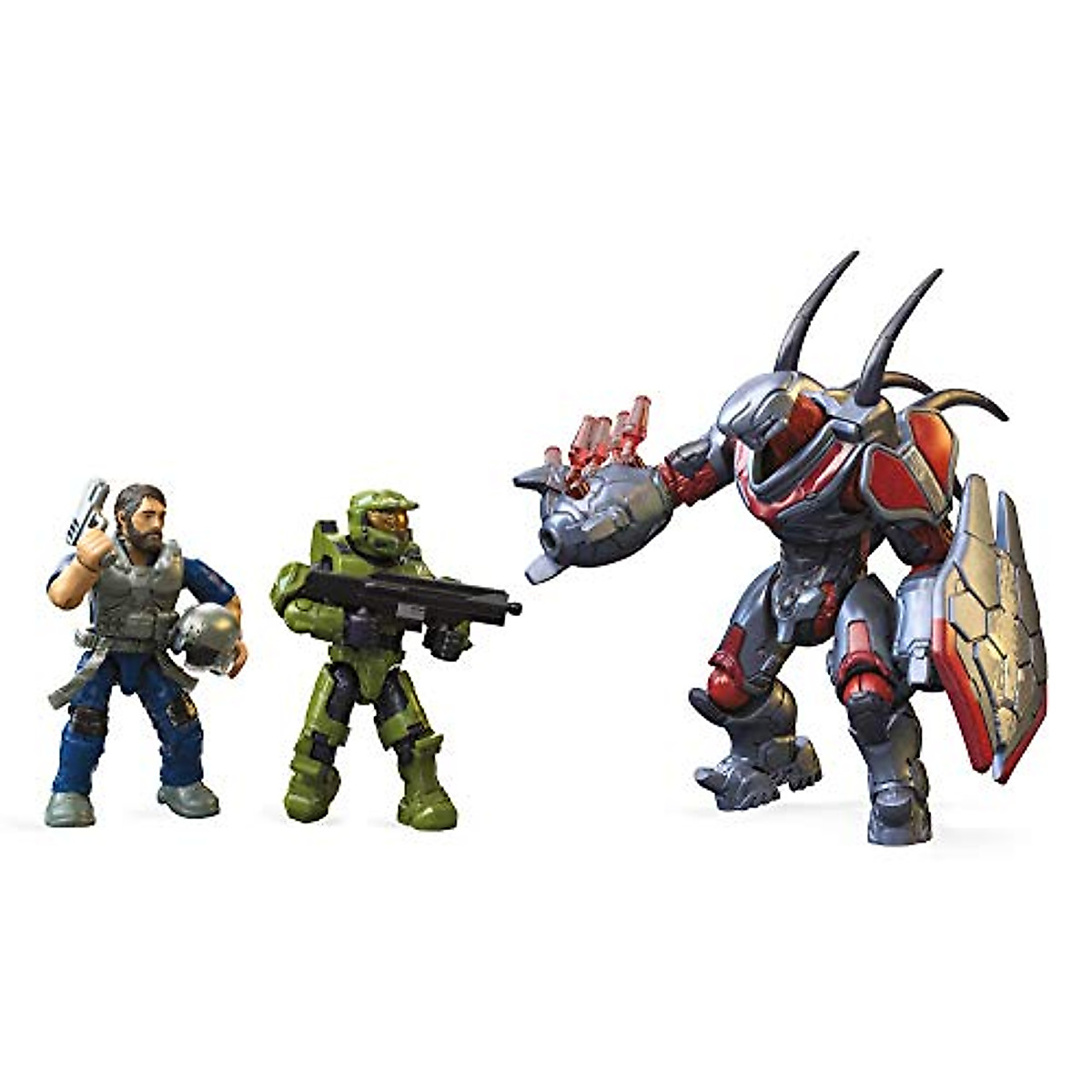 MEGA Halo Toy Building Sets, Pelican Inbound Vehicle with 2024 Pieces, 3 Micro Action Figures and Accessories, for Collectors