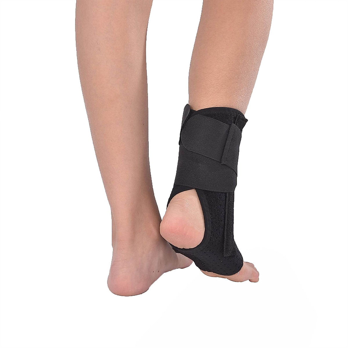 WILLQ Stirrup Ankle Splint Strap with Removable Aluminum Support Brace Ankle Stirrup Brace for Foot Support Ankle Stabilizer Wrap Sprains Strains Post-op Cast Support Injury Protection