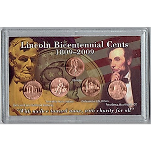 2009 Various Mint Marks Lincoln Cent Bicentennial Brilliant Uncirculated
