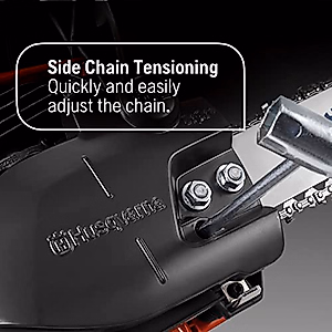 Husqvarna 135 Mark II Gas Chainsaw, 38-cc 2.1-HP, 2-Cycle X-Torq Engine, 16 Inch Chainsaw with Automatic Oiler, For Wood Cutting and Tree Pruning