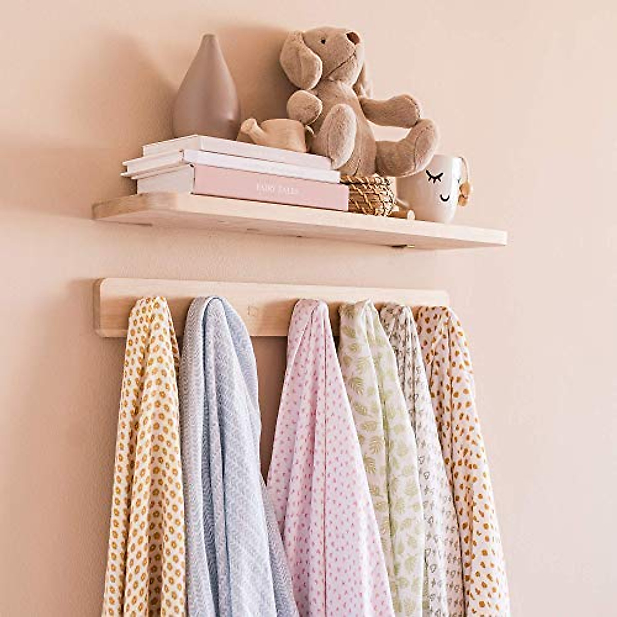 100% Organic Muslin Swaddle Blankets - Breathable, Lightweight, Silky Soft Muslin Baby Swaddle - Large Muslin Blankets Baby Perfect for Newborns and Toddlers - 3 Pack Unisex Neutral Colors