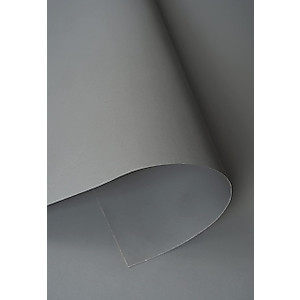 Kate Seamless Paper Backdrop for Photography Light Gray Photo Backdrop Paper (53''x16.4' Pursuit Grey)