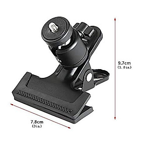 Guitar Ukulele Smartphone Mount Holder for Cell Phones and Gopro Action Cameras