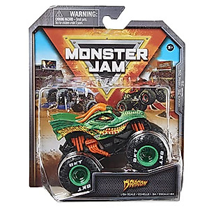 Monster Jam 2022 Spin Master 1:64 Diecast Truck: Chase True Heavy Metal Dragon