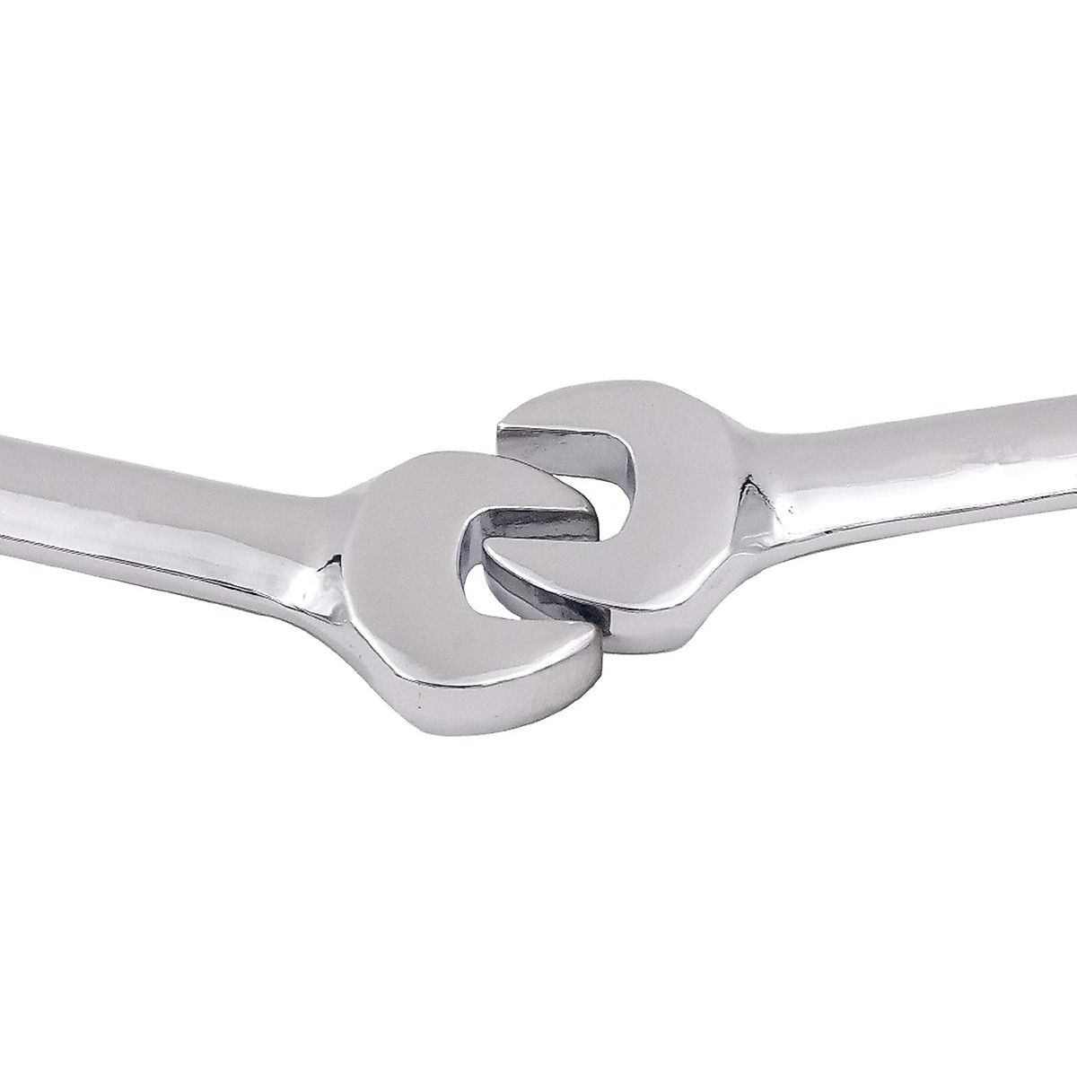 KINJOEK 7 PCS 6 mm 7mm 8mm 9mm 10mm 11mm 13 mm 12PT Ratchet Wrench set, Metric Ratcheting Wrench Set with 5° Movement and 72 Teeth for Projects with Tight Space