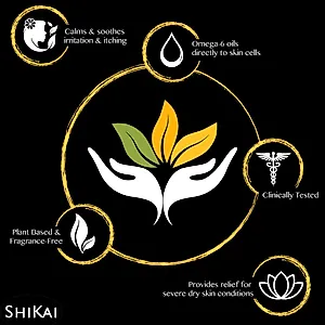 ShiKai Borage Therapy - Daily Facial Moisturizer, Plant-Based Moisturizer For Sensitive & Problematic Skin, Borage Oil Repairs & Rebuilds Skin (Fragrance-Free, 3 Ounces)