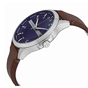 AX ARMANI EXCHANGE Men's Brown Leather Strap Watch (Model: AX2133)