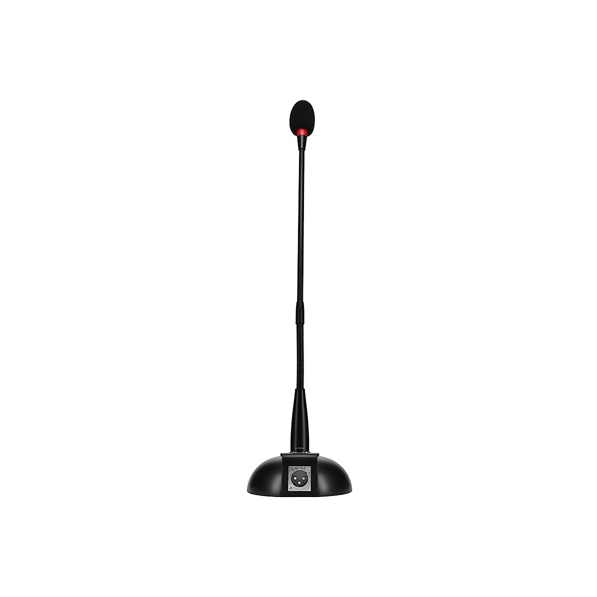 Monoprice Commercial Audio Desktop Paging Microphone with On/Off Button (No Logo),Black