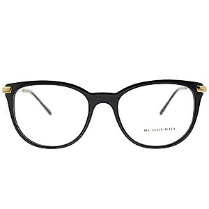 BURBERRY BE 2255Q 3001 Black Plastic Square Eyeglasses 51mm